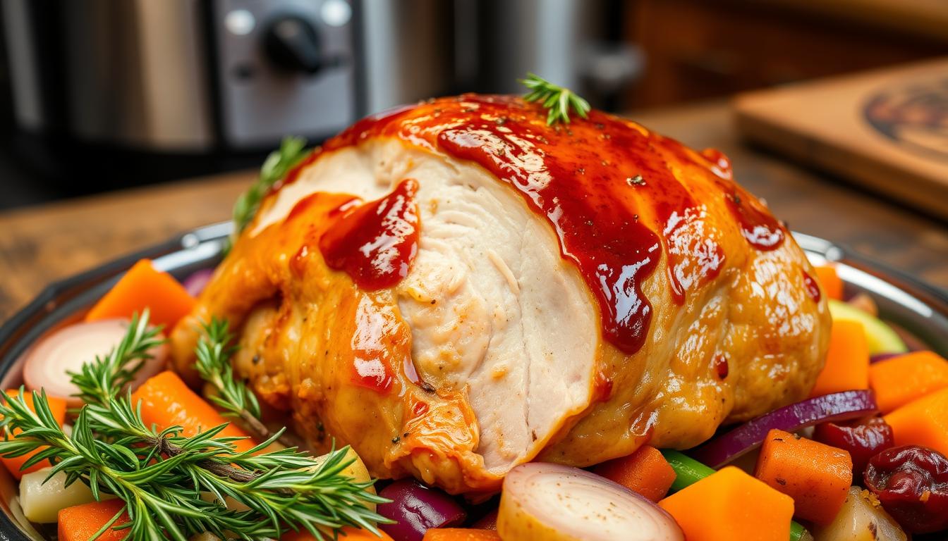 The Absolute BEST Slow Cooker Turkey Breast 100% delicious