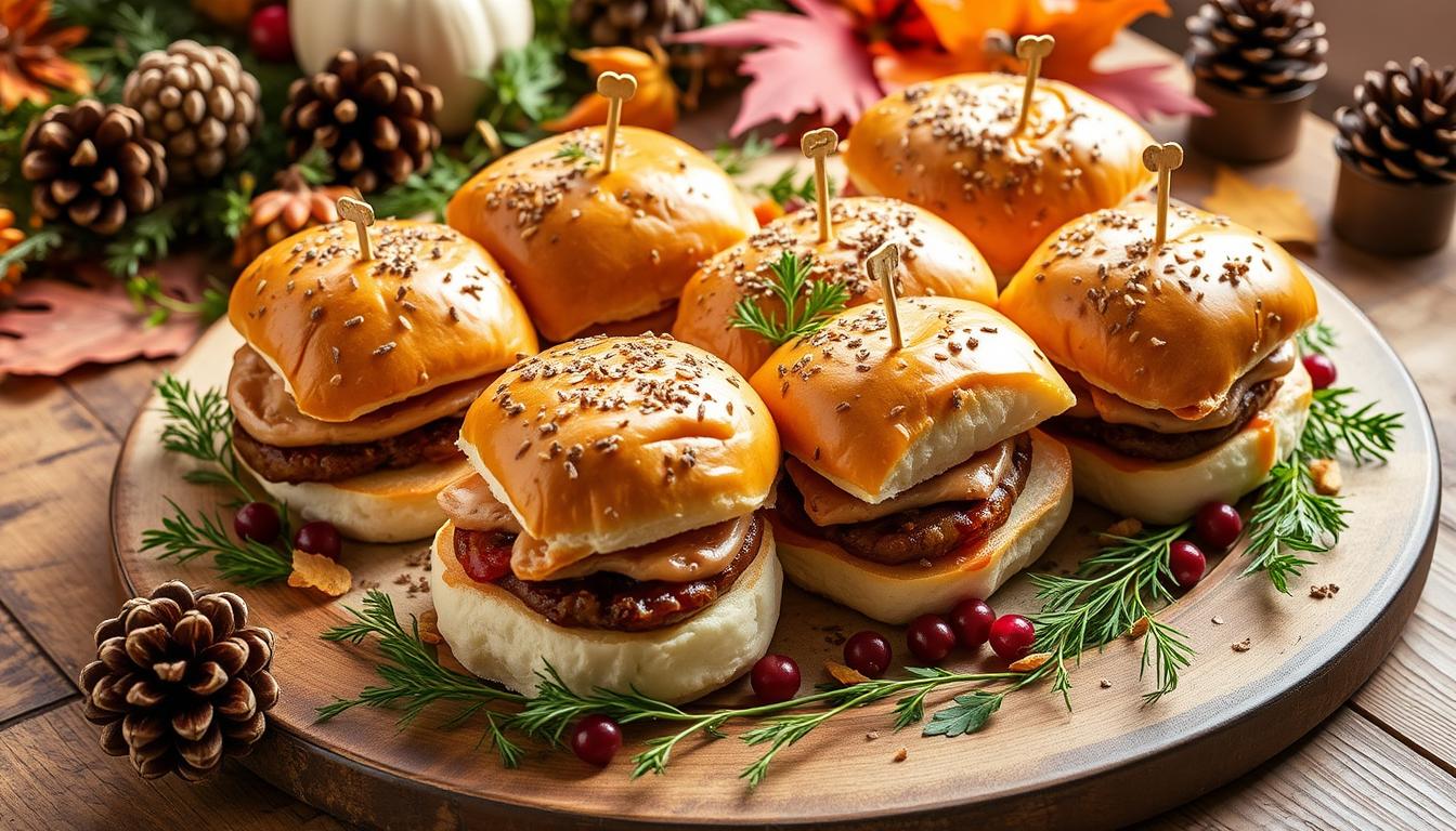 Turkey Cranberry Sliders 100% delicious
